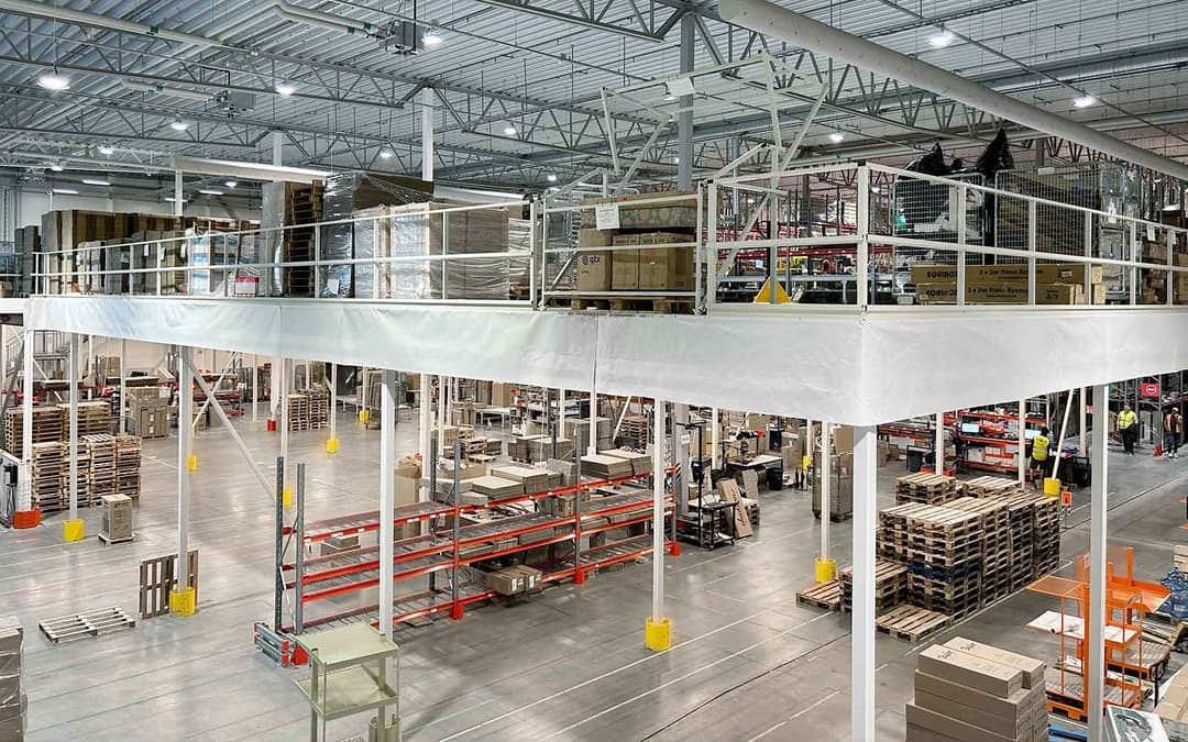 Entresol och Mezzanin - Utnyttja takhöjden i ditt lager